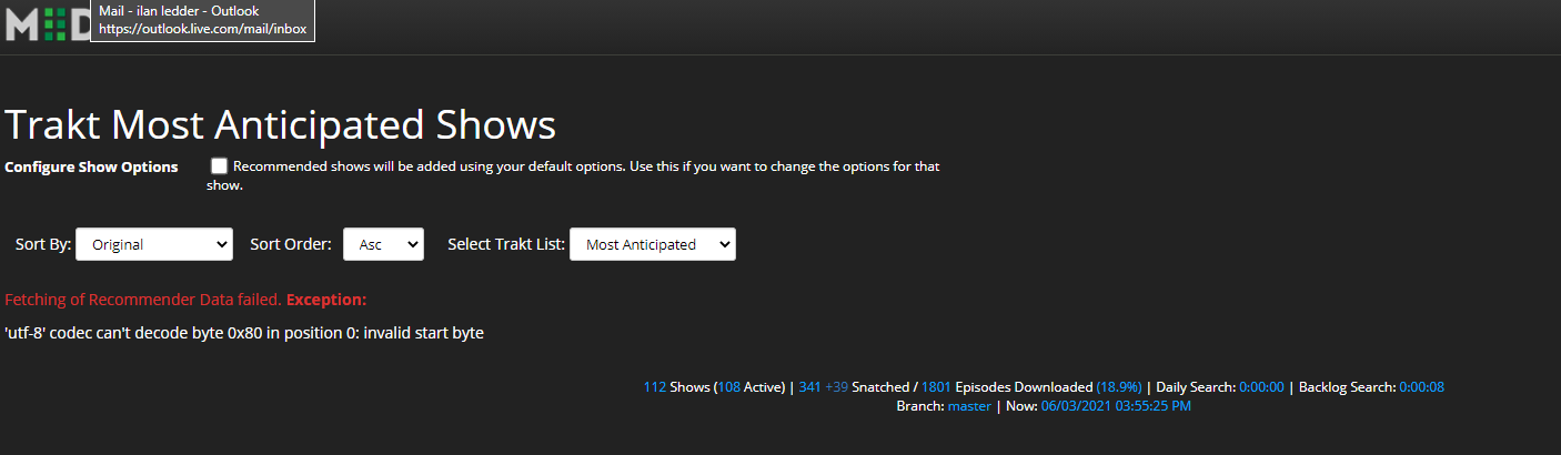 Trakt Most Anticipated Shows · Issue #9310 · pymedusa/Medusa · GitHub