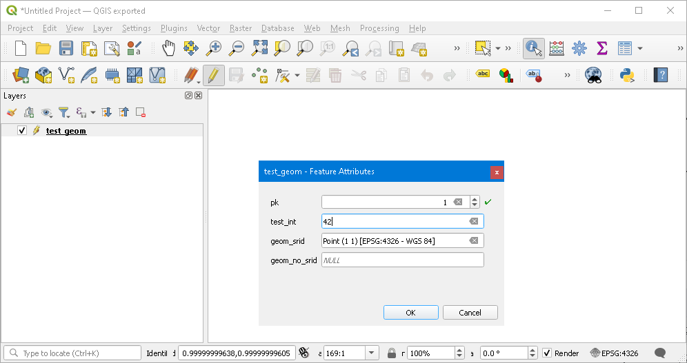 Postgis Feature Attributes Editor Corrupts Data In Table With Multiple Columns Of Geometry