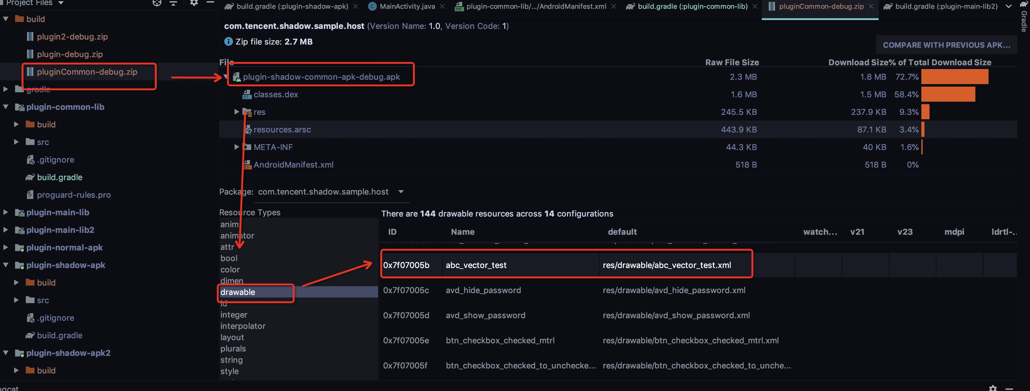 android.content.res.Resources$NotFoundException · Issue #479 · Tencent/Shadow · GitHub