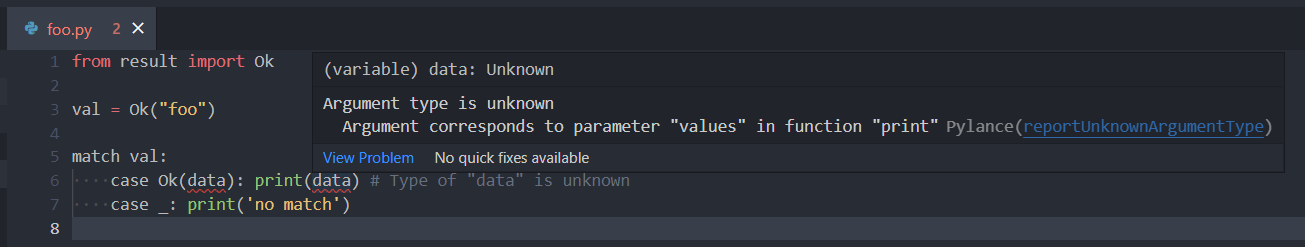 Invalid type deduction using match-by-position syntax with 3rd party ...