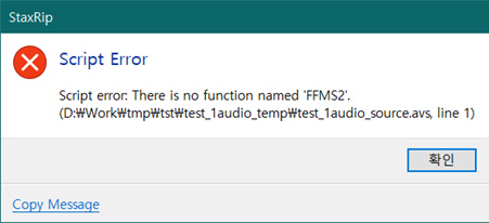 FFMS2 AVS filter is missing for ffms2.dll in Apps Manager · Issue #448 · staxrip/staxrip · GitHub