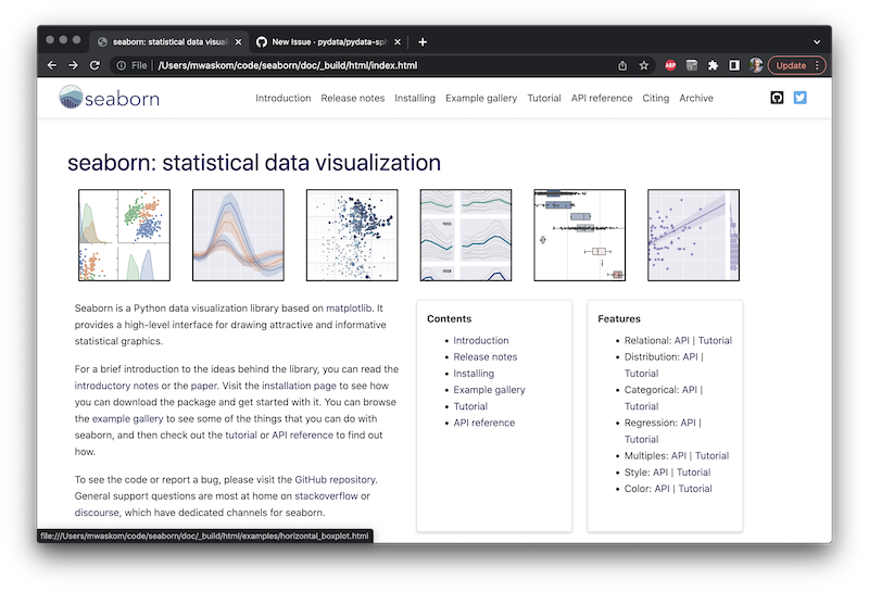 Empty space allocated for right sidebar when not used · Issue #704 · pydata/pydata-sphinx-theme ...