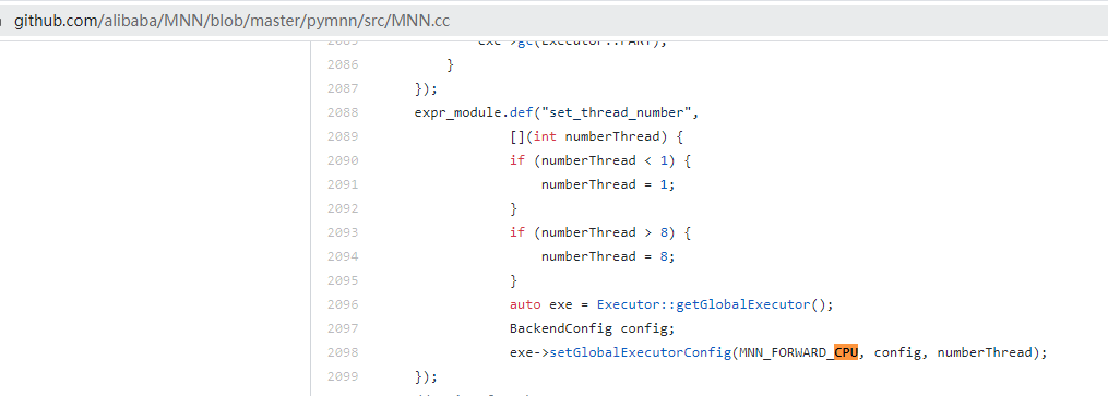 python api 怎么指定backend？ · Issue #808 · alibaba/MNN · GitHub
