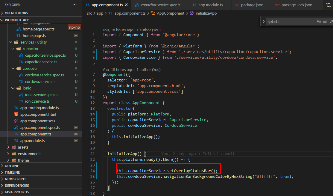 Splash Screen scaling displays twice · Issue #1627 · ionic-team ...