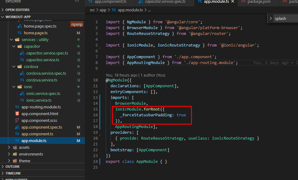 Splash Screen scaling displays twice · Issue #1627 · ionic-team ...