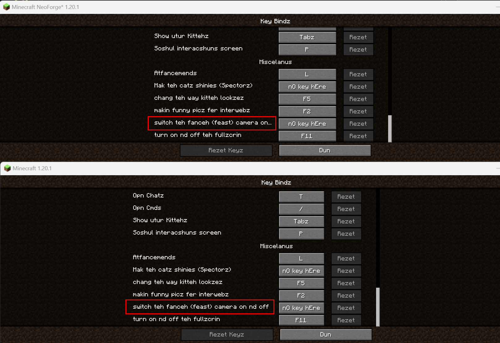 Keybind screen descriptions are cut-off · Issue #126 · neoforged/NeoForge · GitHub