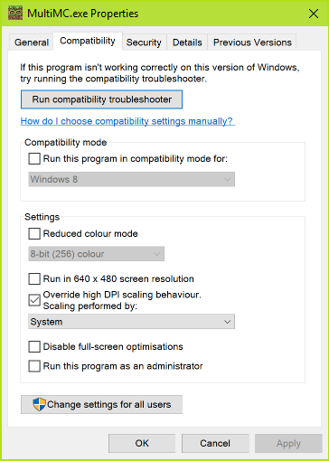 Improve scaling on high DPI displays · Issue #647 · MultiMC/Launcher · GitHub