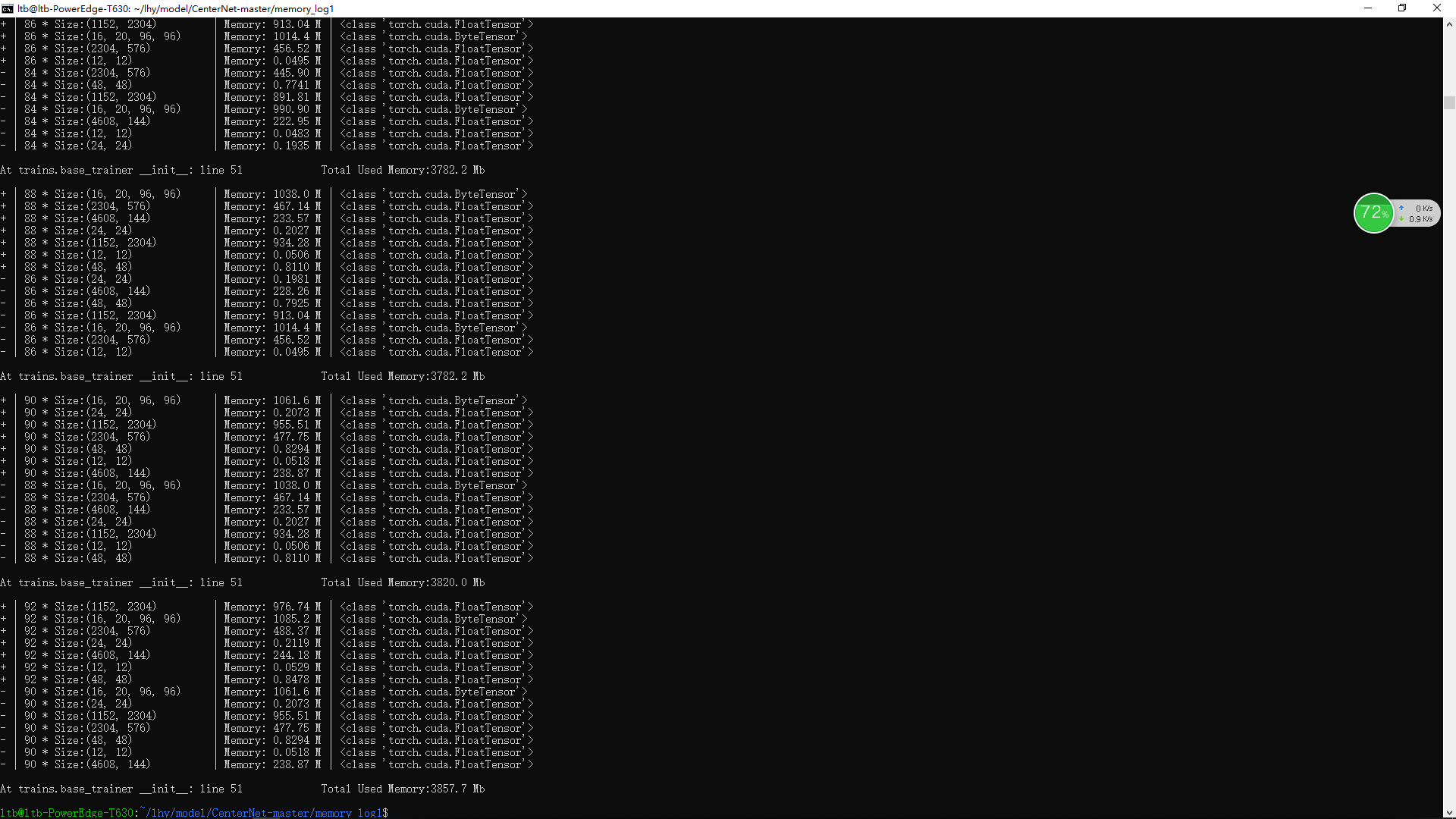 memory is increaing when training · Issue #80 · xingyizhou/CenterNet · GitHub
