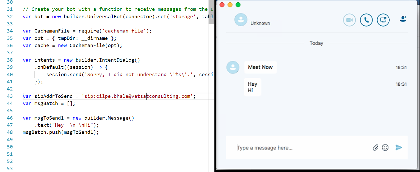 [Skype for Business] Markdown and Line Break formatting inconsistencies (macOS vs Windows ...