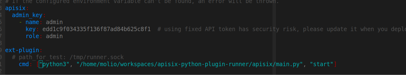 request help: Error when start the Python-plugin-runner · Issue #5059 · apache/apisix · GitHub