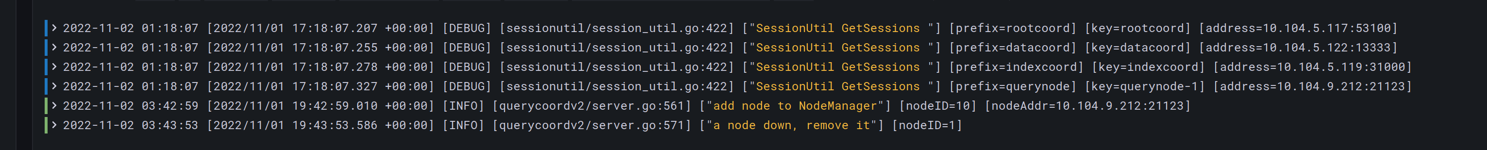 [Bug]: [benchmark][cluster] Querynode restart, 50m vectors, serial search raise error：Invalid ...