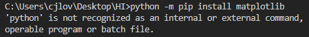 can not install matplotlib in python · Issue #2401 · microsoft/vscode ...
