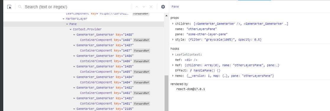 tag is not working, new Panes are not created/styles are not applied ...