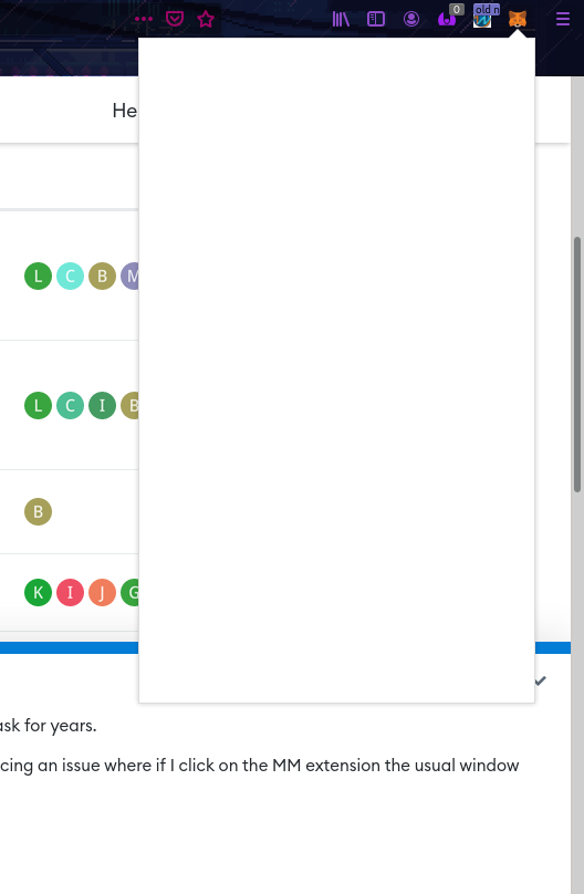 Window Renders But None Of The Contents Render · Issue 11578 · Metamaskmetamask Extension 