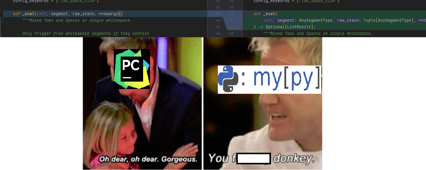 Python Typing for all · Issue #1059 · sqlfluff/sqlfluff · GitHub