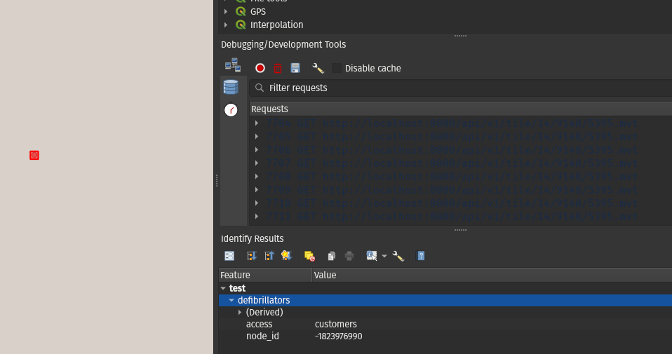 Identify features shows wrong value for vector tile attribute int64 ...