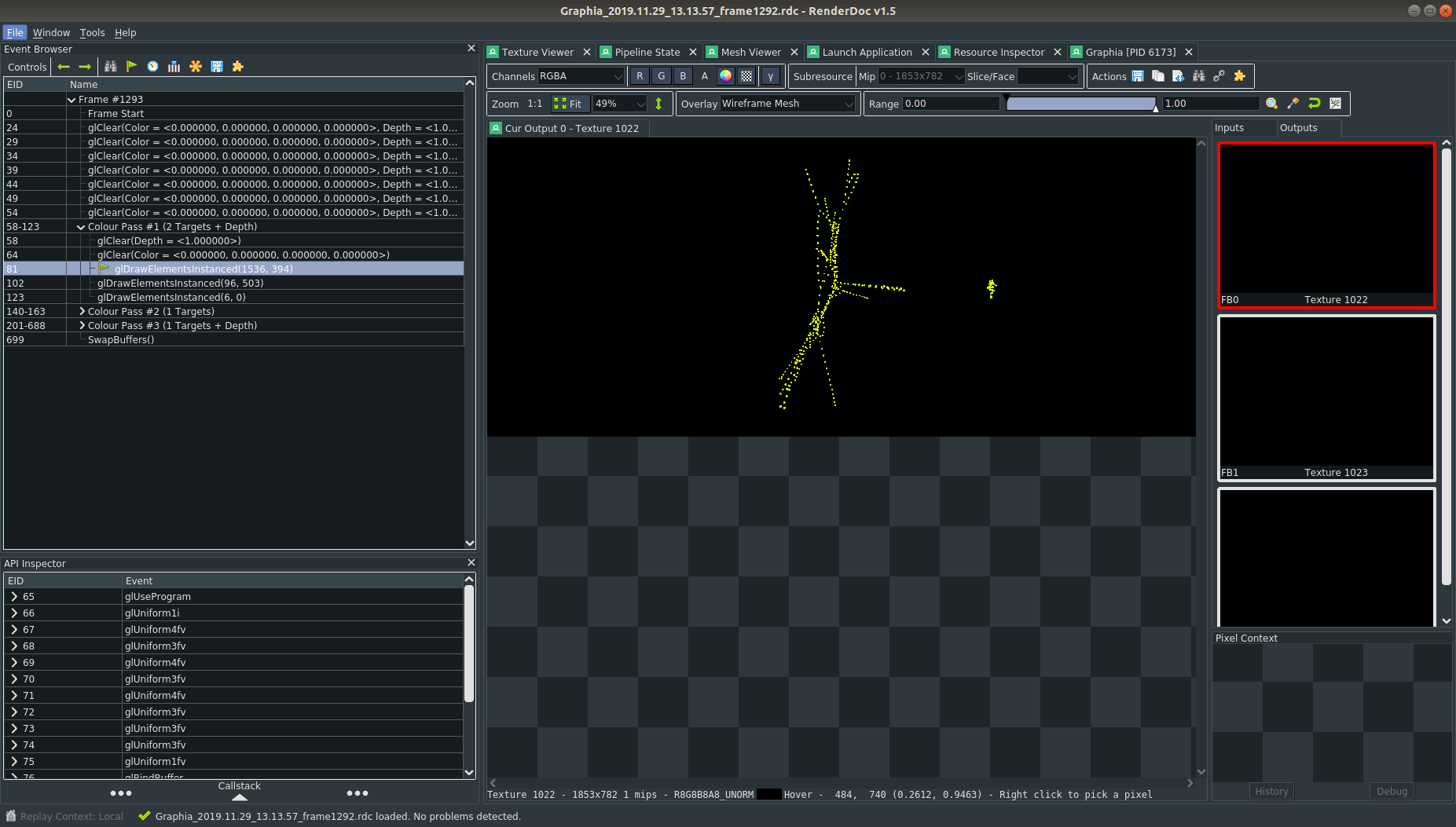 Blank FBO Textures · Issue #1623 · baldurk/renderdoc · GitHub