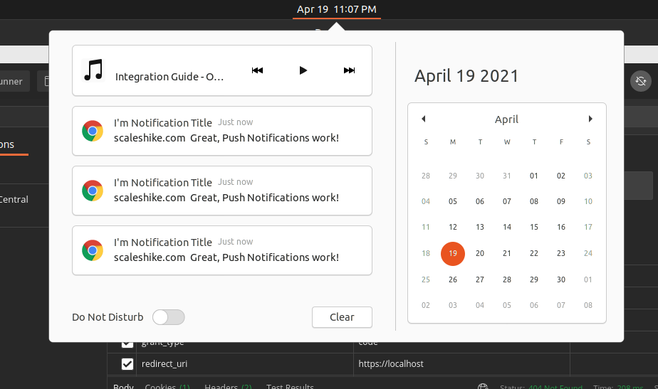 its not showing notification popup in chrome · Issue #3 · SagarMaheshwary/webpush-example · GitHub