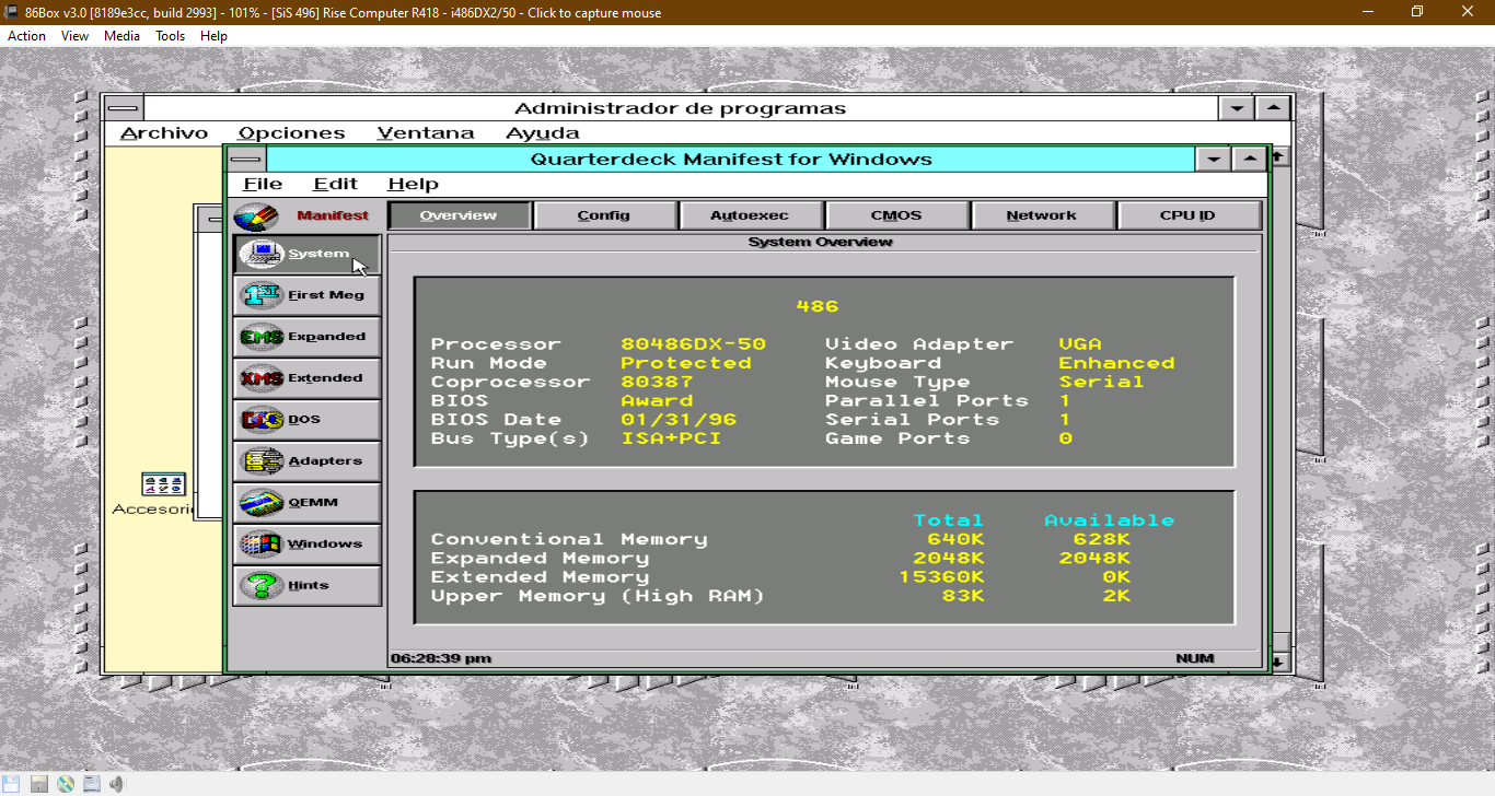 Strange Issues on 486 and Pentium machines · Issue #1457 · 86Box/86Box ...