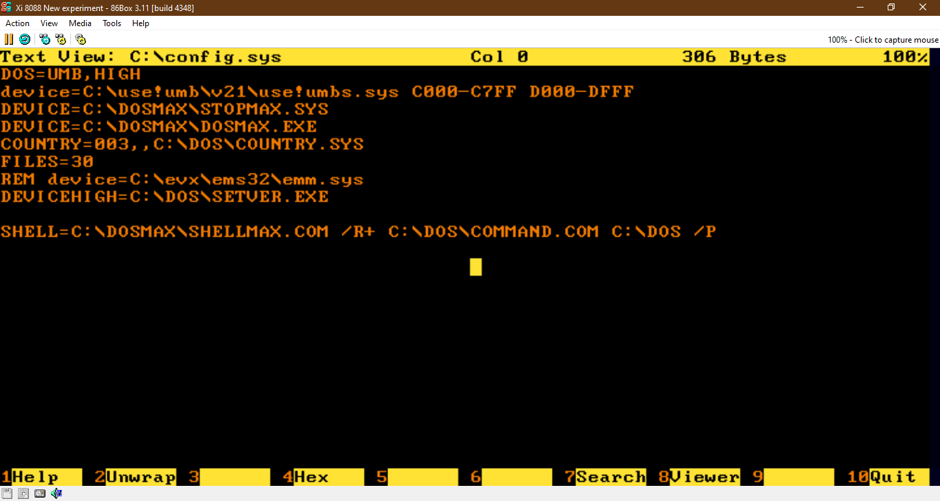 USE!UMBs hangs Xi8088 · Issue #2927 · 86Box/86Box · GitHub