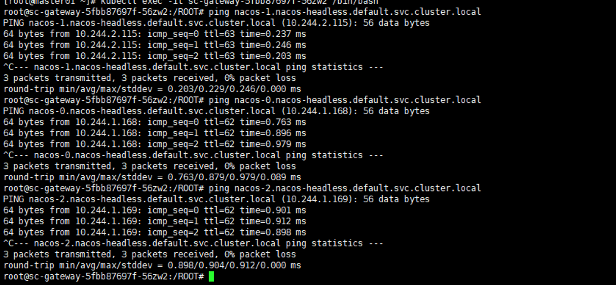 kubernetes部署nacos集群的bug · Issue #3415 · alibaba/nacos · GitHub