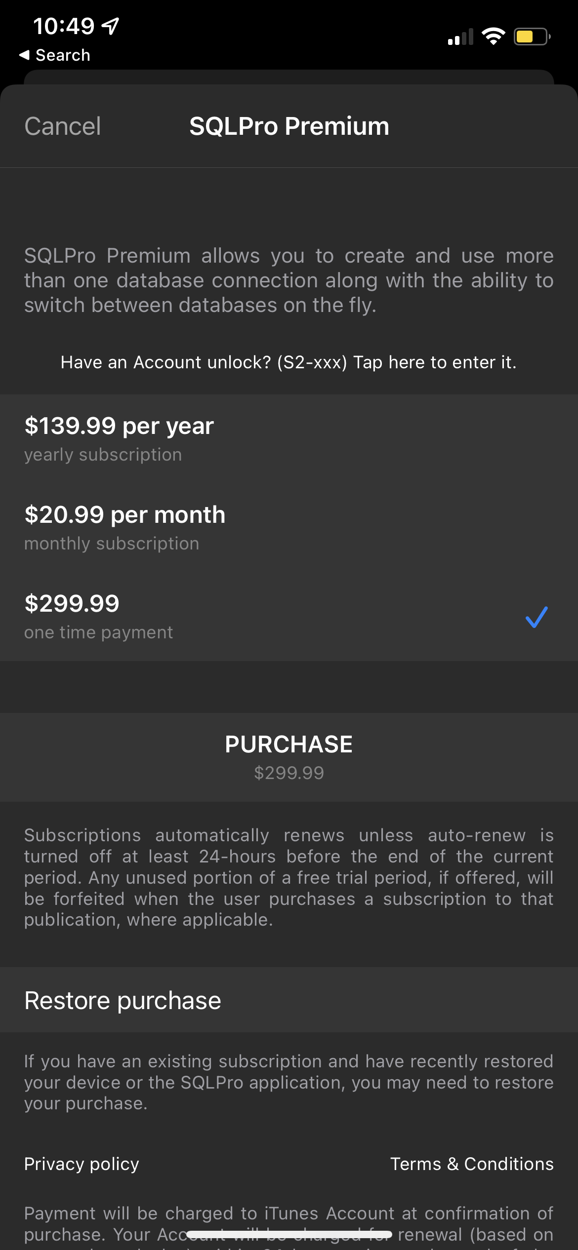 iOS version · Issue #795 · hankinsoft/SQLPro · GitHub