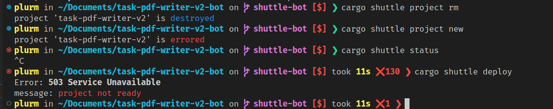 Stop current deployment · Issue #614 · shuttle-hq/shuttle · GitHub