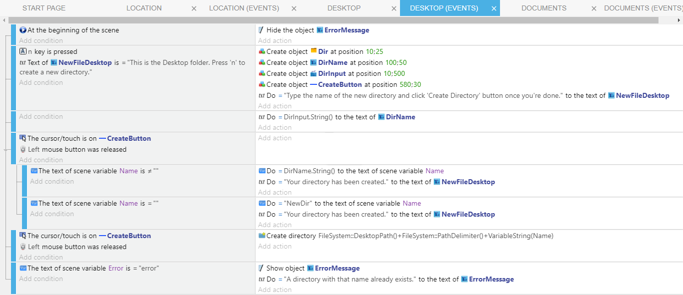 Filesystem example · Issue #1155 · 4ian/GDevelop · GitHub