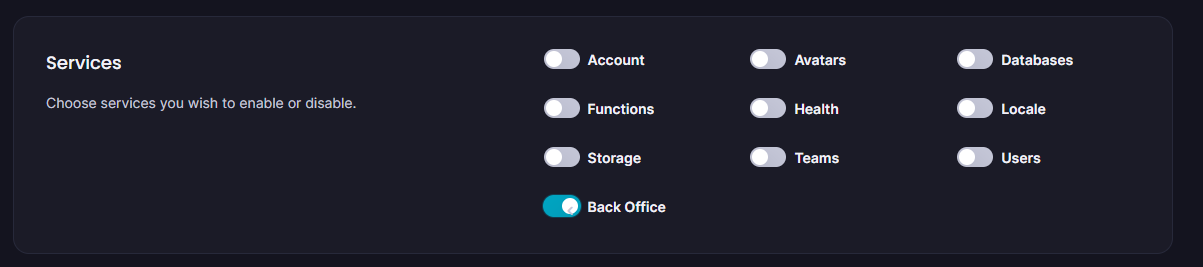🚀 Feature: Appwrite Admin no-code customized back-office. · Issue #5760 · appwrite/appwrite · GitHub