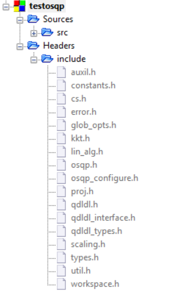 Issues in Linking Library for Running OSQP on C · Issue #213 · osqp/osqp · GitHub