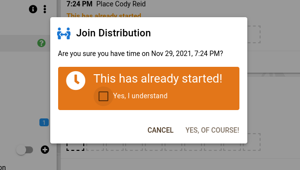 Booking slot of activity that has started does nothing · Issue #2426 · karrot-dev/karrot ...