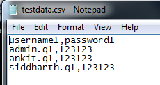 The last column OF data loaded from CSV in runner seems end with "\r ...