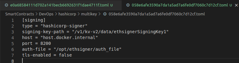 Hashicorp with multiple keys config. Error "missing key 'keyPath'" · Issue #439 · Consensys ...