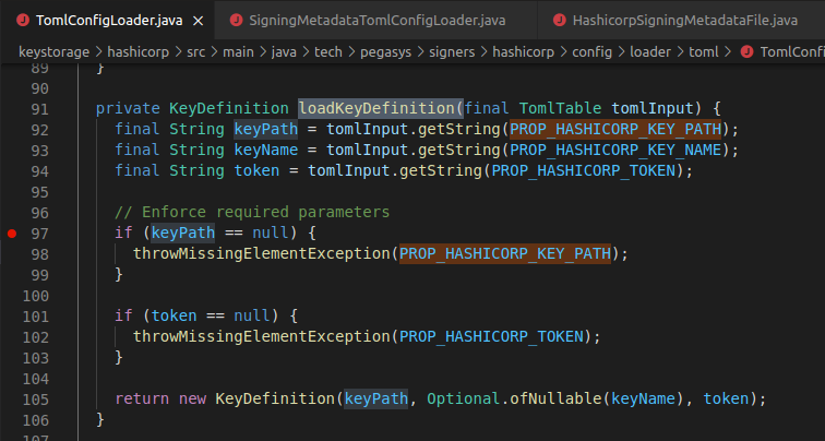 Hashicorp with multiple keys config. Error "missing key 'keyPath'" · Issue #439 · Consensys ...