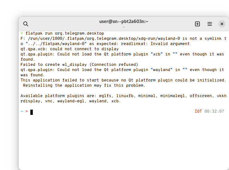 App Crashes And Breaks Wayland Connection After Opening A Webview On 