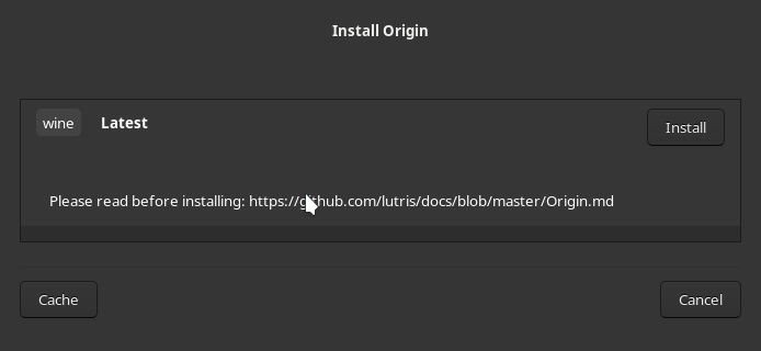 QoL request: Make URL links in install script wizards be clickable. · Issue #4763 · lutris ...