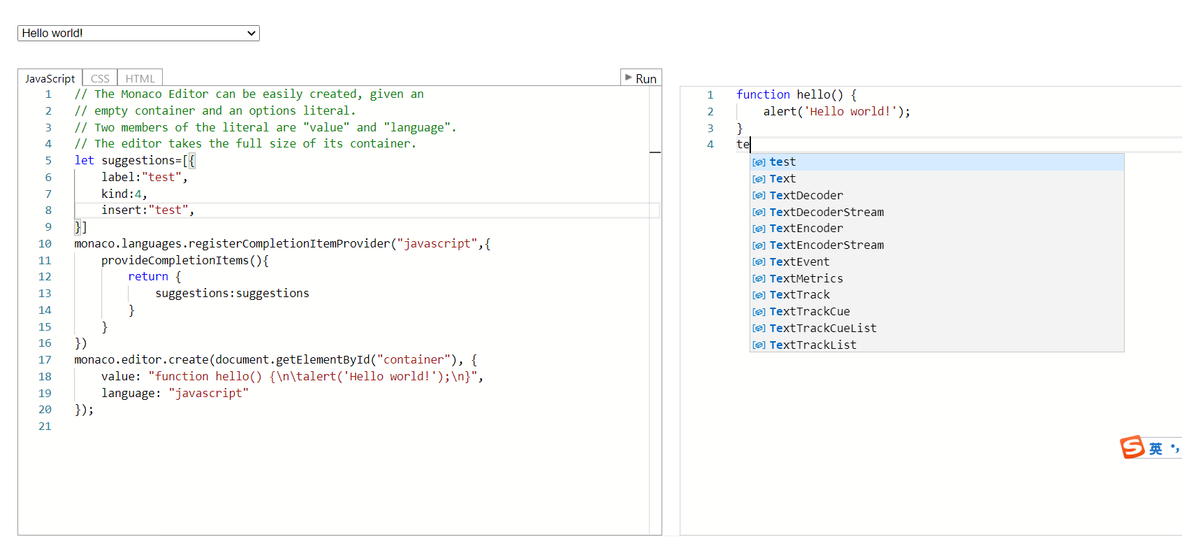 How to make a custom completion item also prompt when assigning a value · Issue #2160 ...