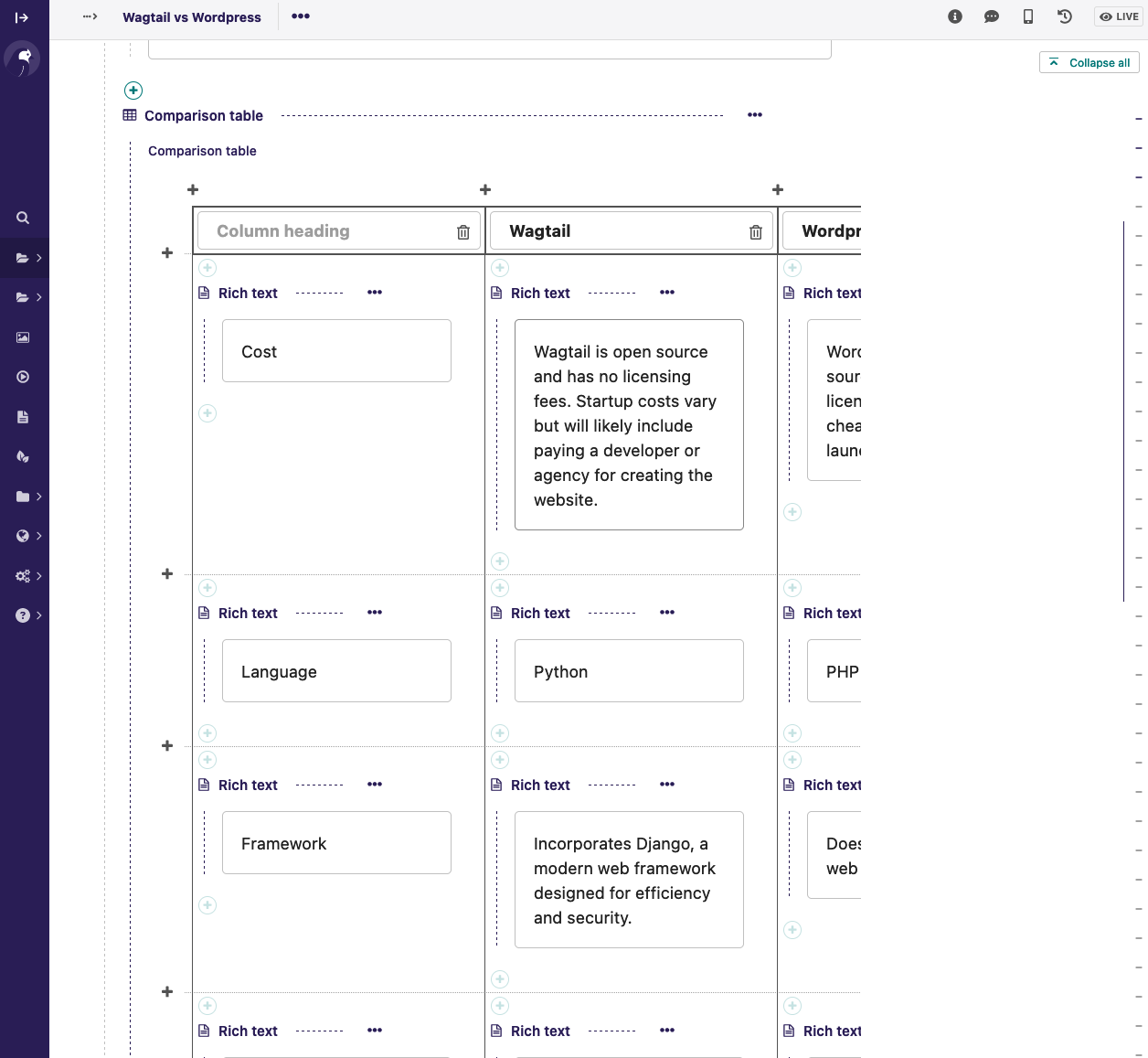 `TypedTableBlock` and other wider, fixed-width blocks cut off on the edit form · Issue #9717 ...