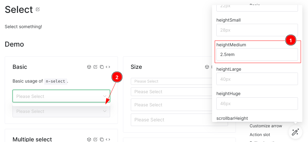 NSelect: empty options menu when theme common > heightMedium is "2.5rem" · Issue #3841 · tusen ...