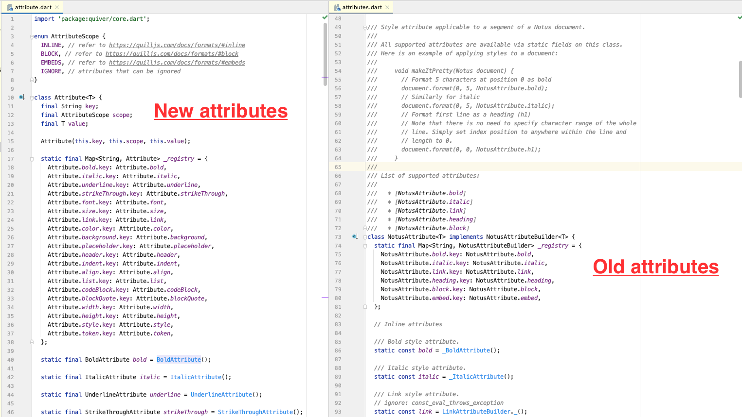 Migration from zefyr, notus, quill_delta · Issue #106 · singerdmx ...
