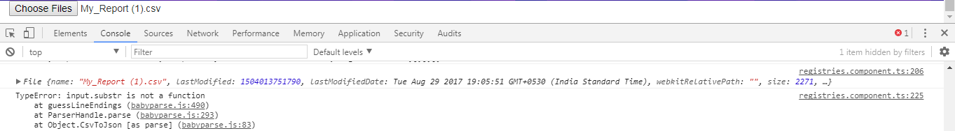 input.substr is not a function · Issue #389 · mholt/PapaParse · GitHub
