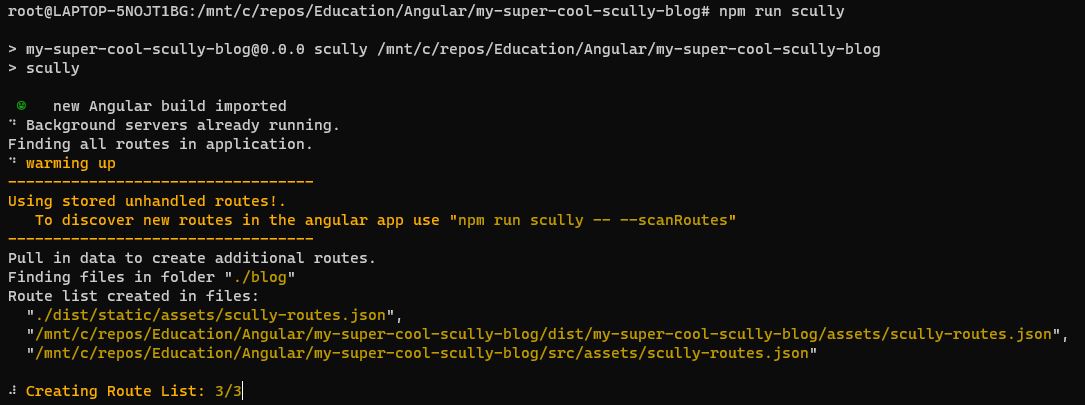 npm run scully hangs on Ubuntu WSL · Issue #844 · scullyio/scully · GitHub