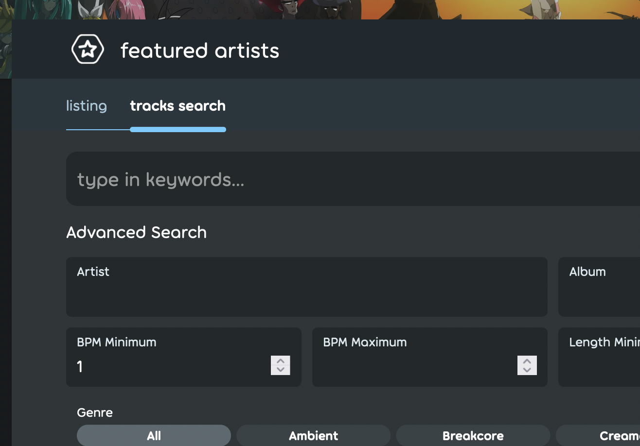 bpm selector on featured artists "track search" feels out of place · Issue #9357 · ppy/osu-web ...