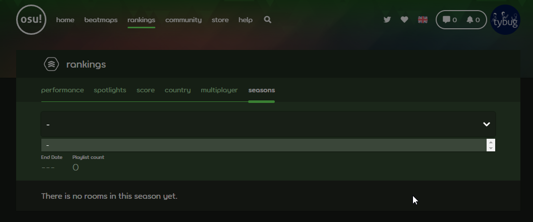 seasons page 404s · Issue #9838 · ppy/osu-web · GitHub