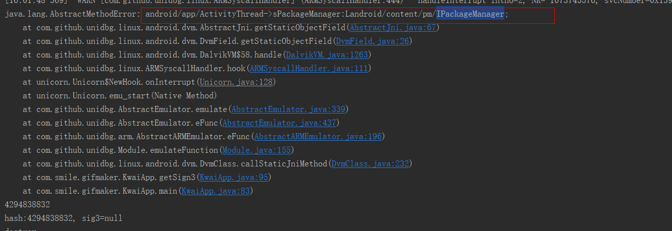 求教: 重写的方法的返回值问题 · Issue #164 · zhkl0228/unidbg · GitHub