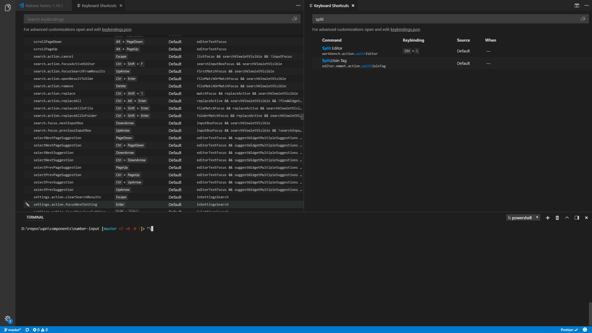 Keybinding context keys seem to be ignored when viewlets and panels are focused · Issue #53253 ...