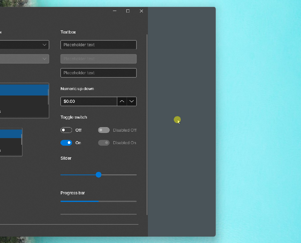 Resizing a Window that has ExtendClientAreaToDecorationsHint="True" shows white strips on ...