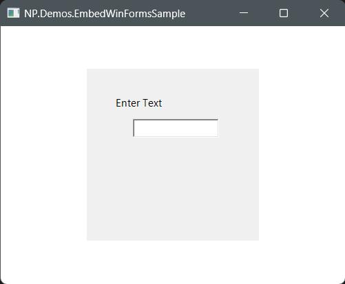 Embedded WinForms or WPF windows are displayed separately from the parent window · Issue #8517 ...