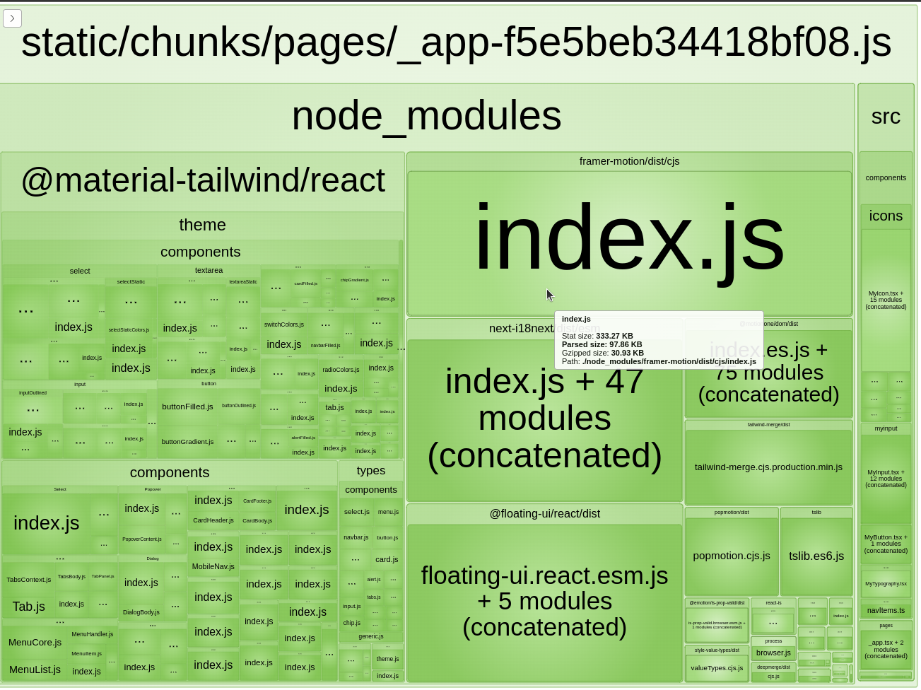 Improve framer motion library bundle size · Issue #315 ...