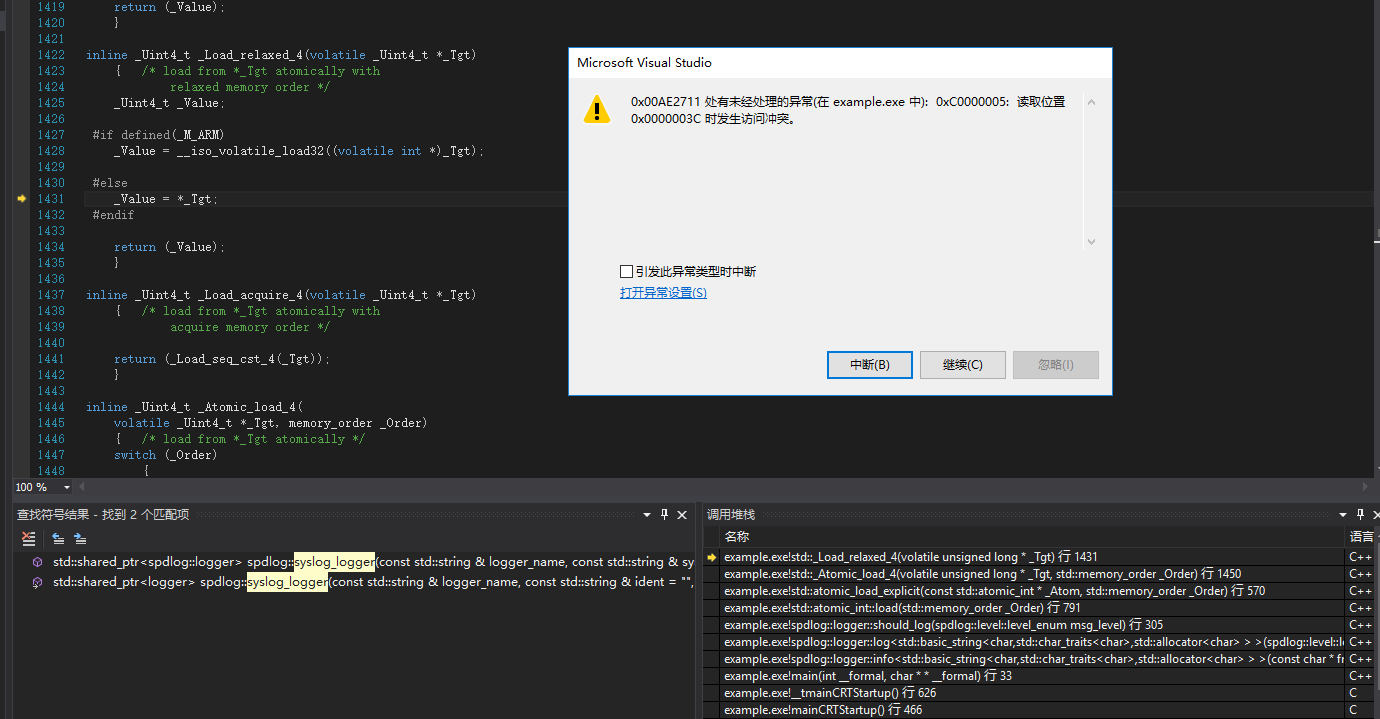 Error · Issue 608 · Gabime Spdlog · Github